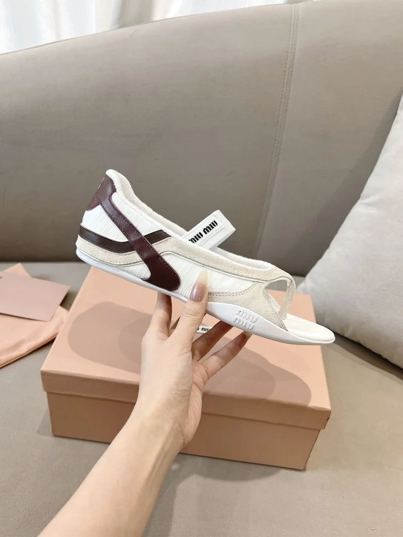 Brand-authenticated Miu Miu Sandals