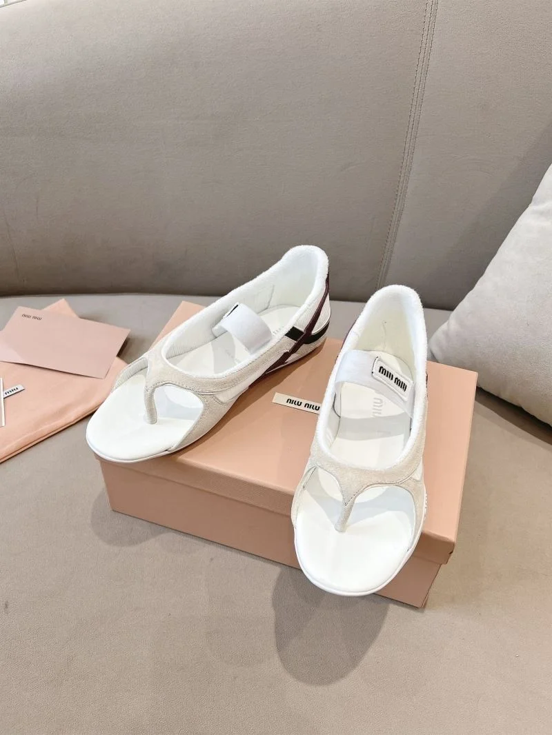 Brand-authenticated Miu Miu Sandals