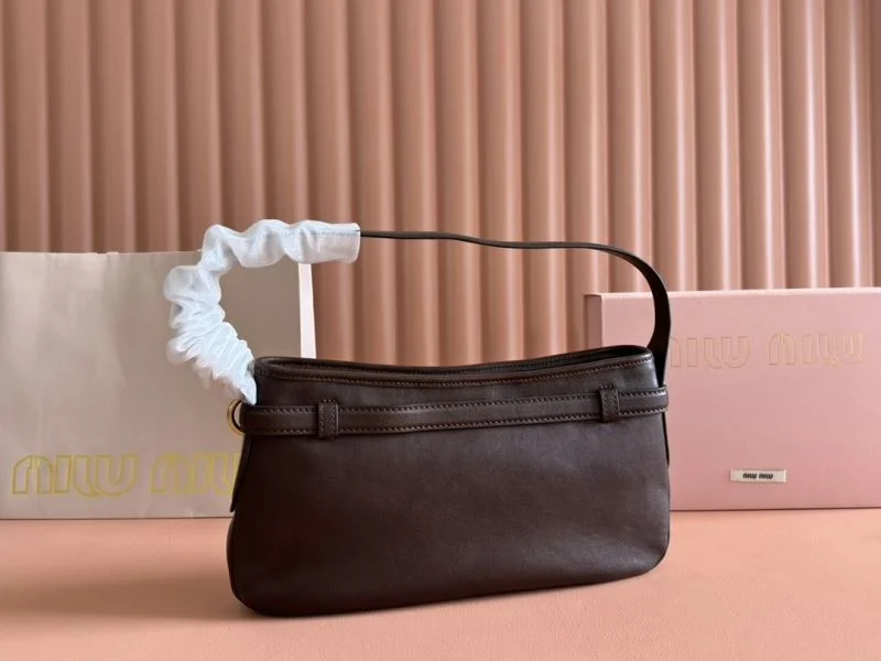 Brand-authenticated Miu Miu Satchel Bags