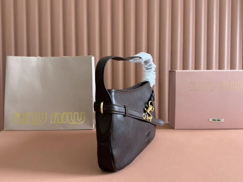 Brand-authenticated Miu Miu Satchel Bags
