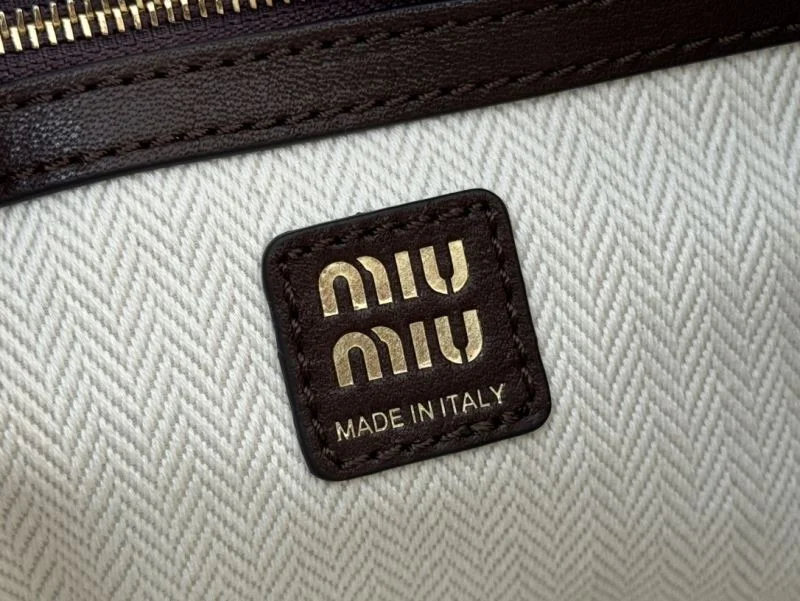 Brand-authenticated Miu Miu Satchel Bags
