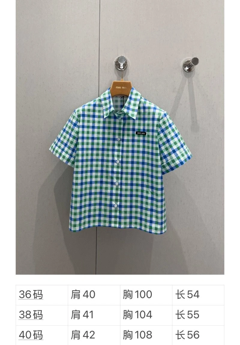 1:1 copy Miu Miu Shirts