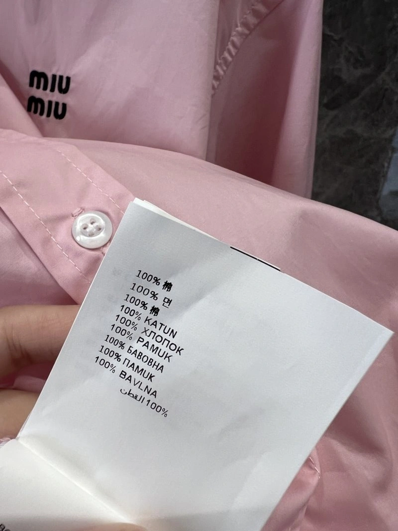 Indistinguishable Miu Miu Shirts