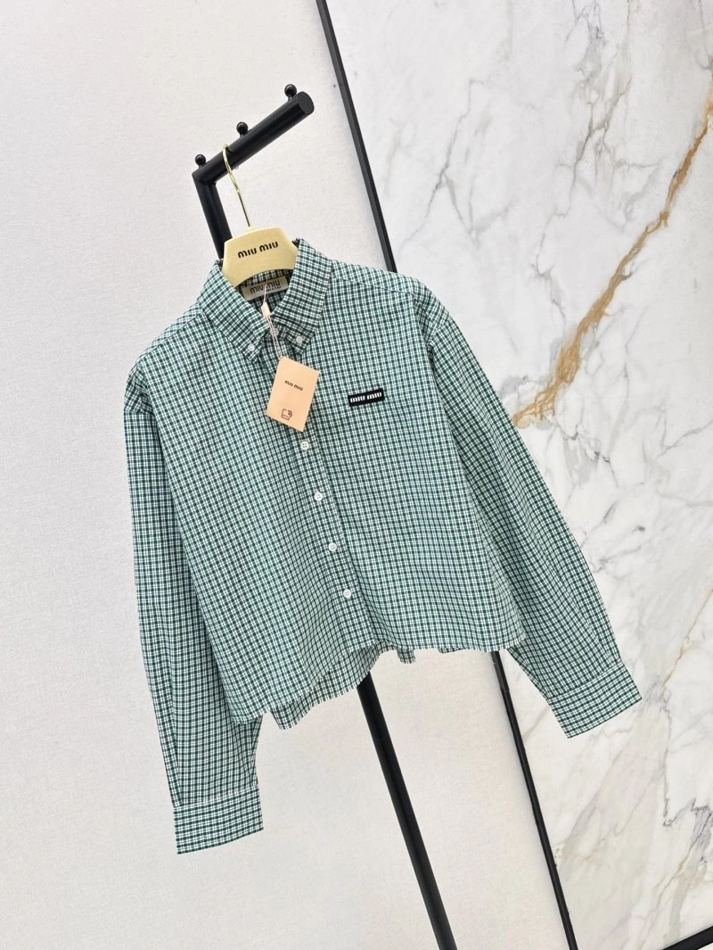 Brand-authenticated Miu Miu Shirts