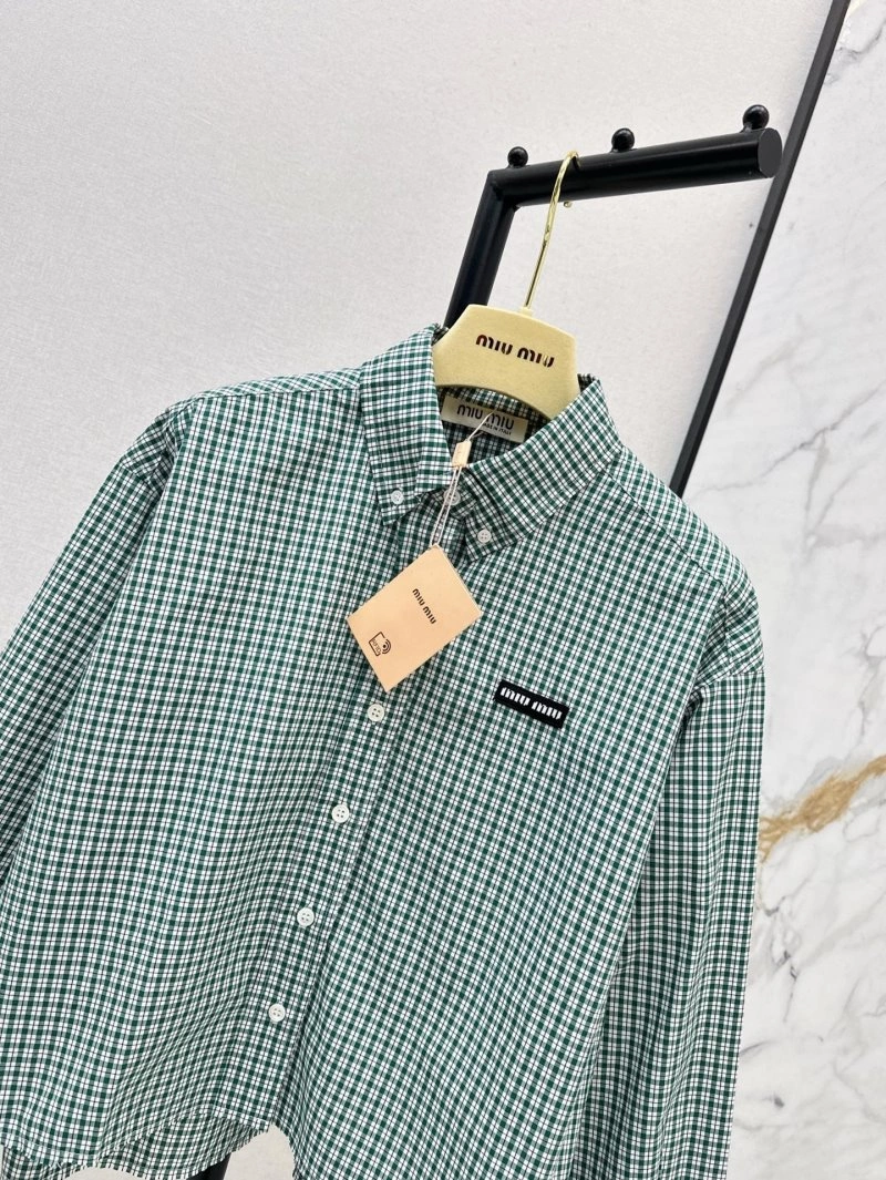 Brand-authenticated Miu Miu Shirts