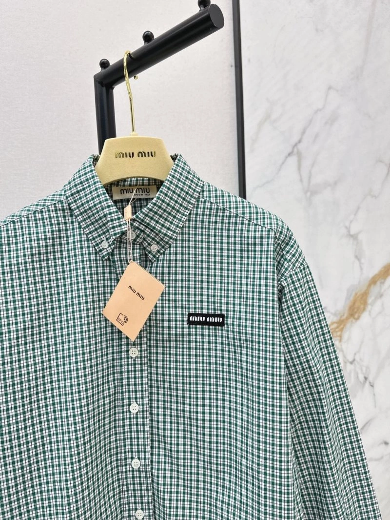 Brand-authenticated Miu Miu Shirts