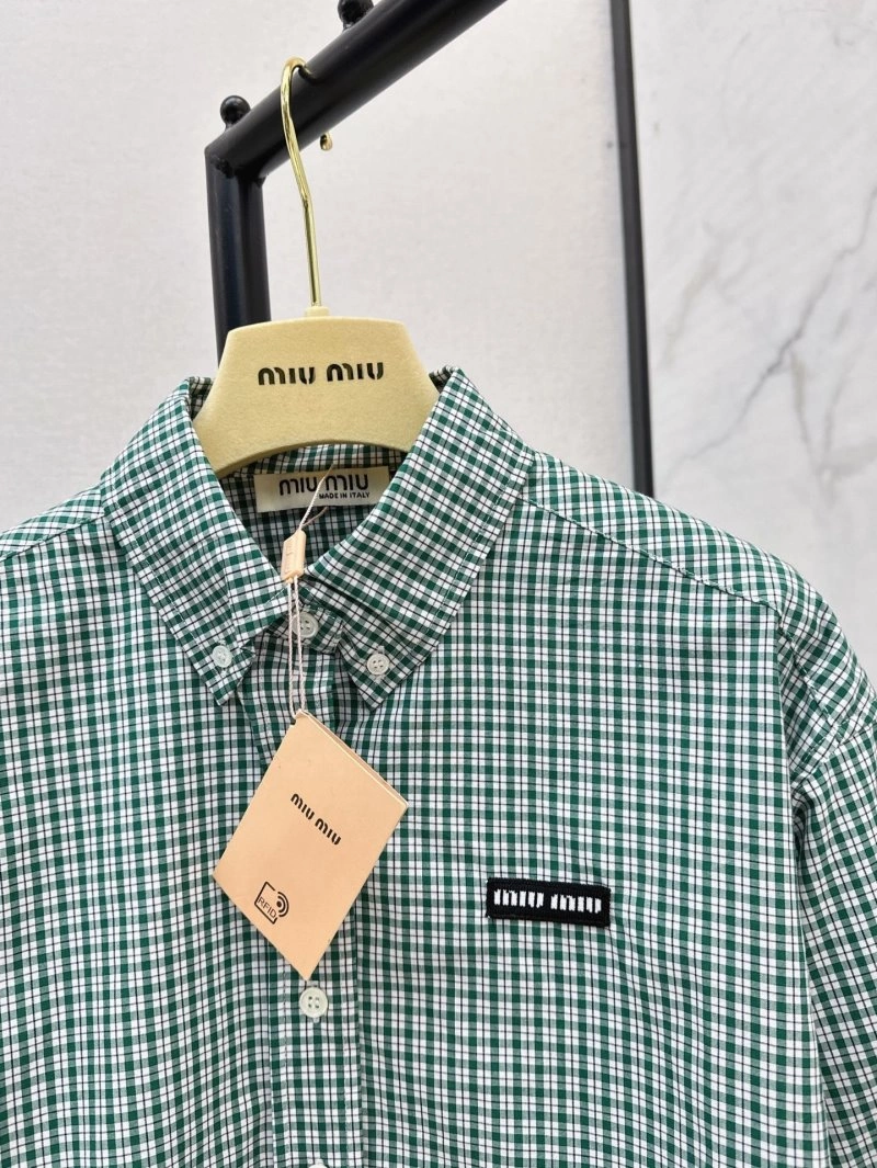 Brand-authenticated Miu Miu Shirts