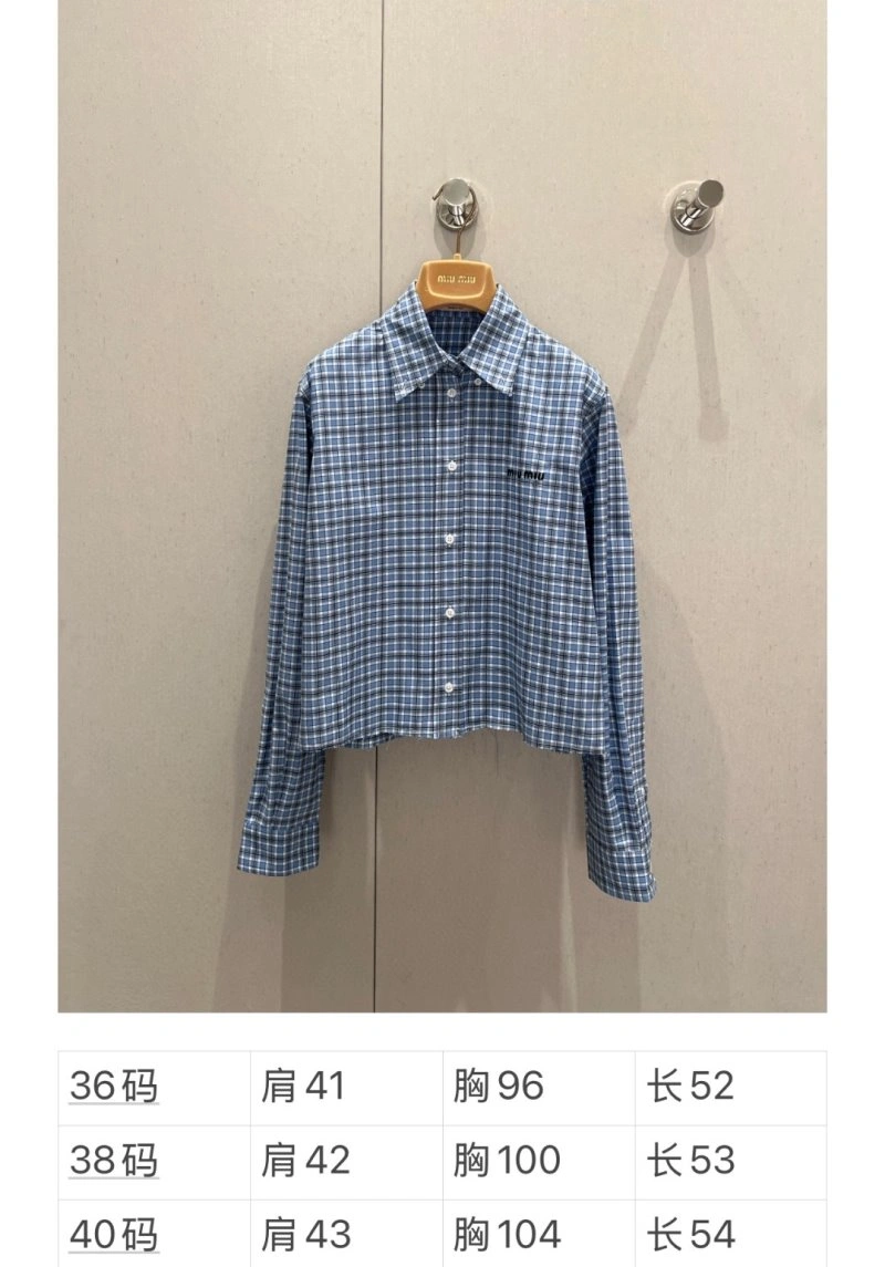 Original Miu Miu Shirts