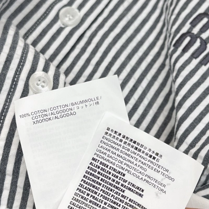 Indistinguishable Miu Miu Shirts