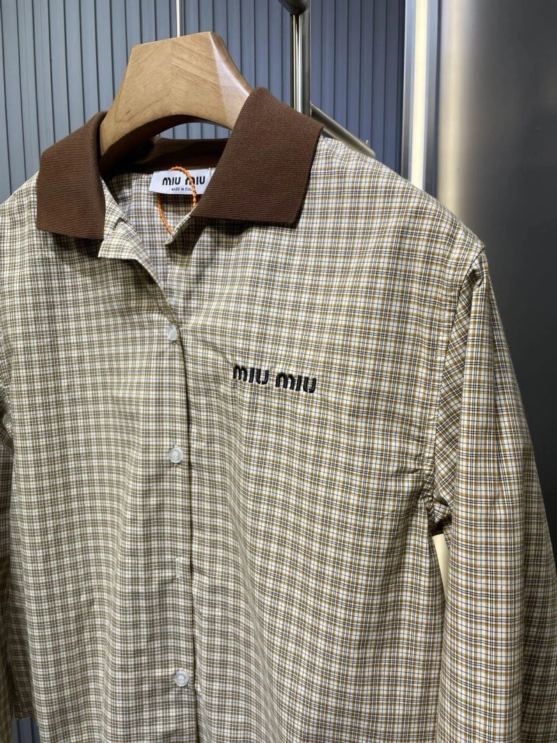 Brand-authenticated Miu Miu Shirts