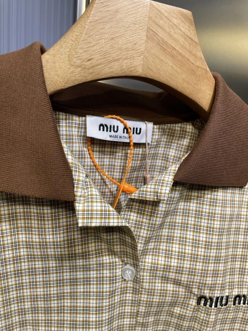 Brand-authenticated Miu Miu Shirts