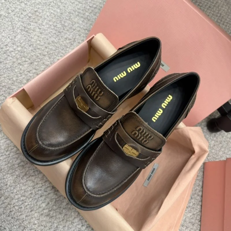 Brand-authenticated Miu Miu Shoes