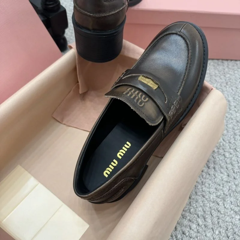 Brand-authenticated Miu Miu Shoes