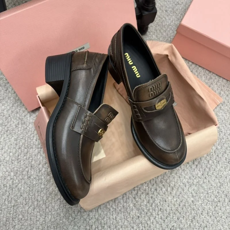 Brand-authenticated Miu Miu Shoes