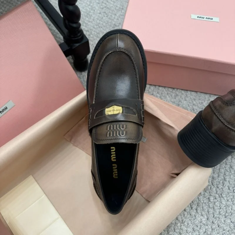 Brand-authenticated Miu Miu Shoes