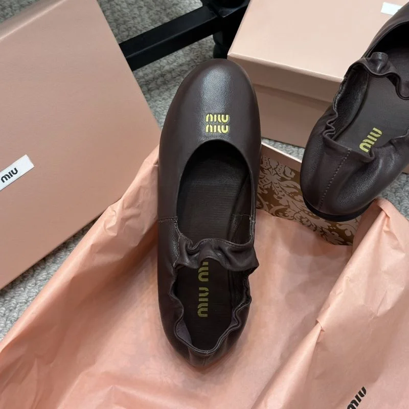 Brand-authenticated Miu Miu Shoes