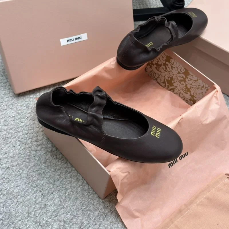 Brand-authenticated Miu Miu Shoes
