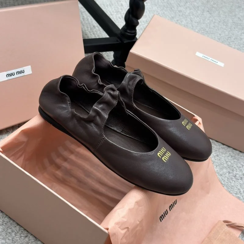 Brand-authenticated Miu Miu Shoes