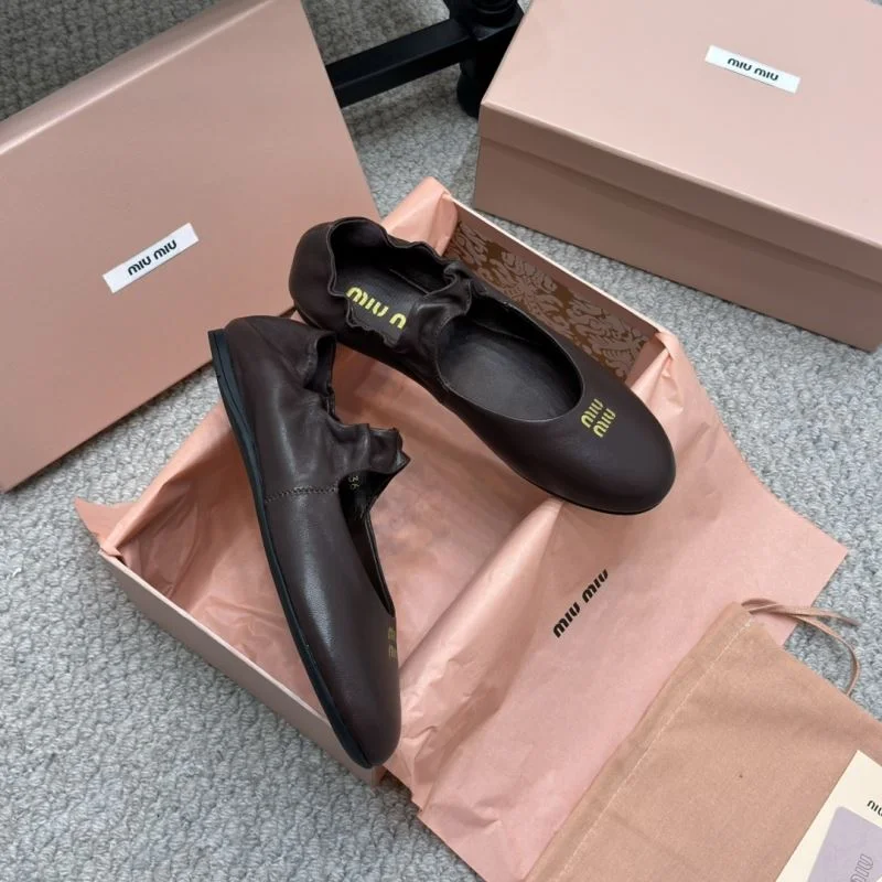 Brand-authenticated Miu Miu Shoes