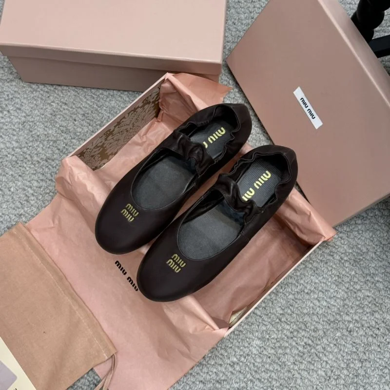 Brand-authenticated Miu Miu Shoes
