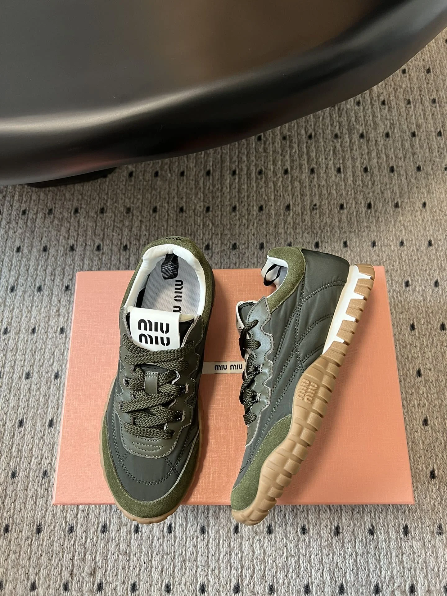 Brand-authenticated Miu Miu Shoes