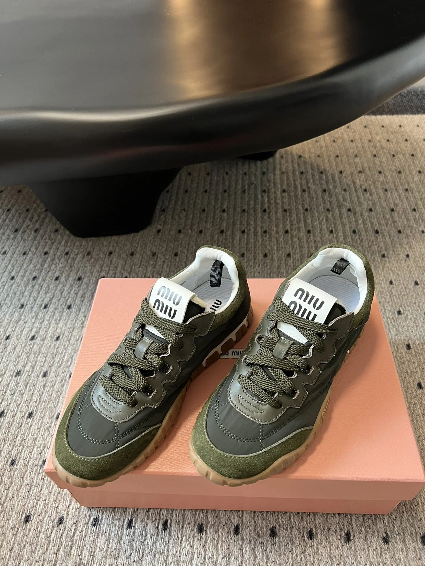 Brand-authenticated Miu Miu Shoes