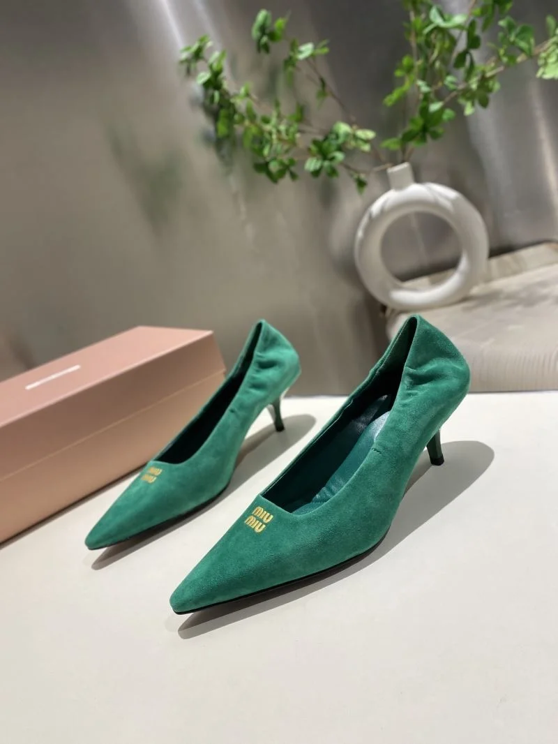Brand-authenticated Miu Miu Shoes