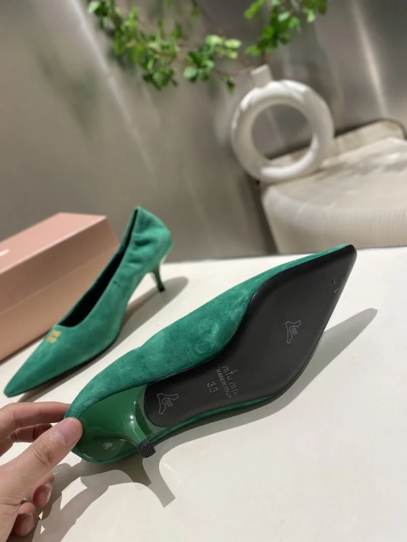 Brand-authenticated Miu Miu Shoes