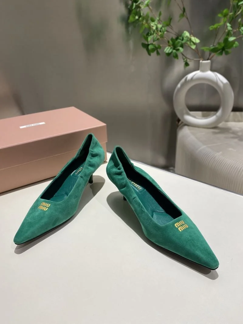 Brand-authenticated Miu Miu Shoes