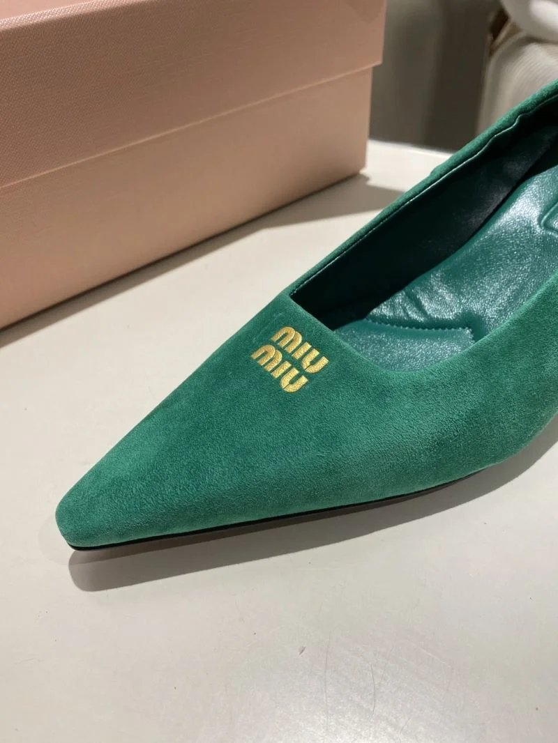 Brand-authenticated Miu Miu Shoes