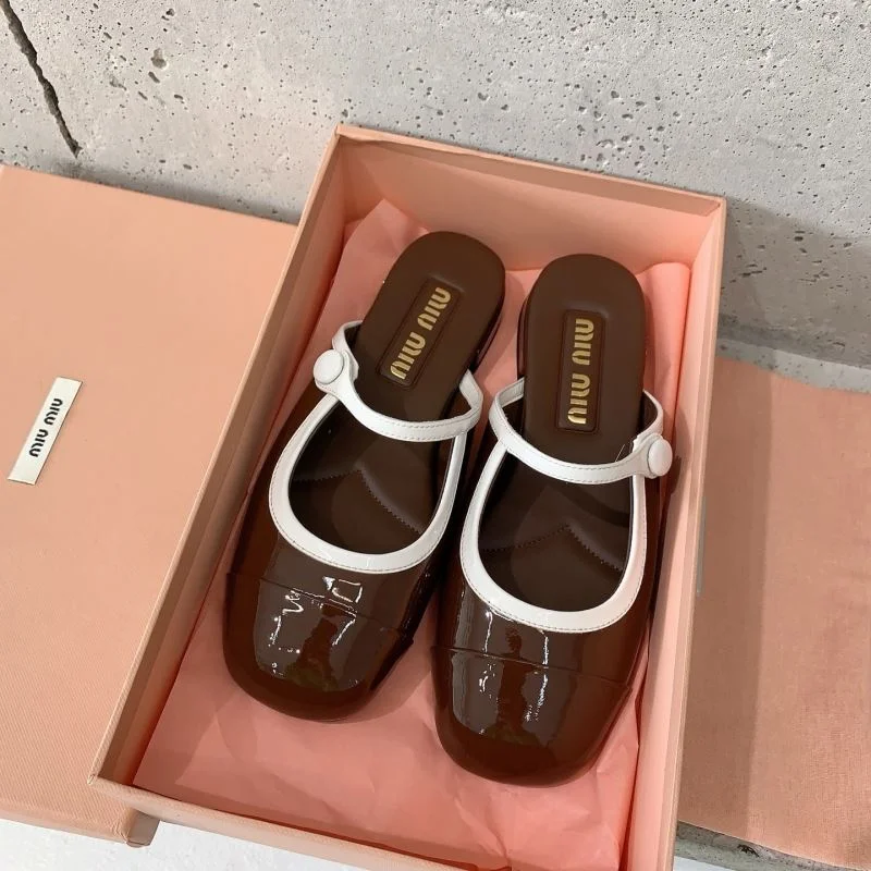 Exact replica Miu Miu Shoes