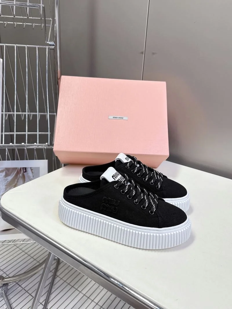 Brand-authenticated Miu Miu Shoes