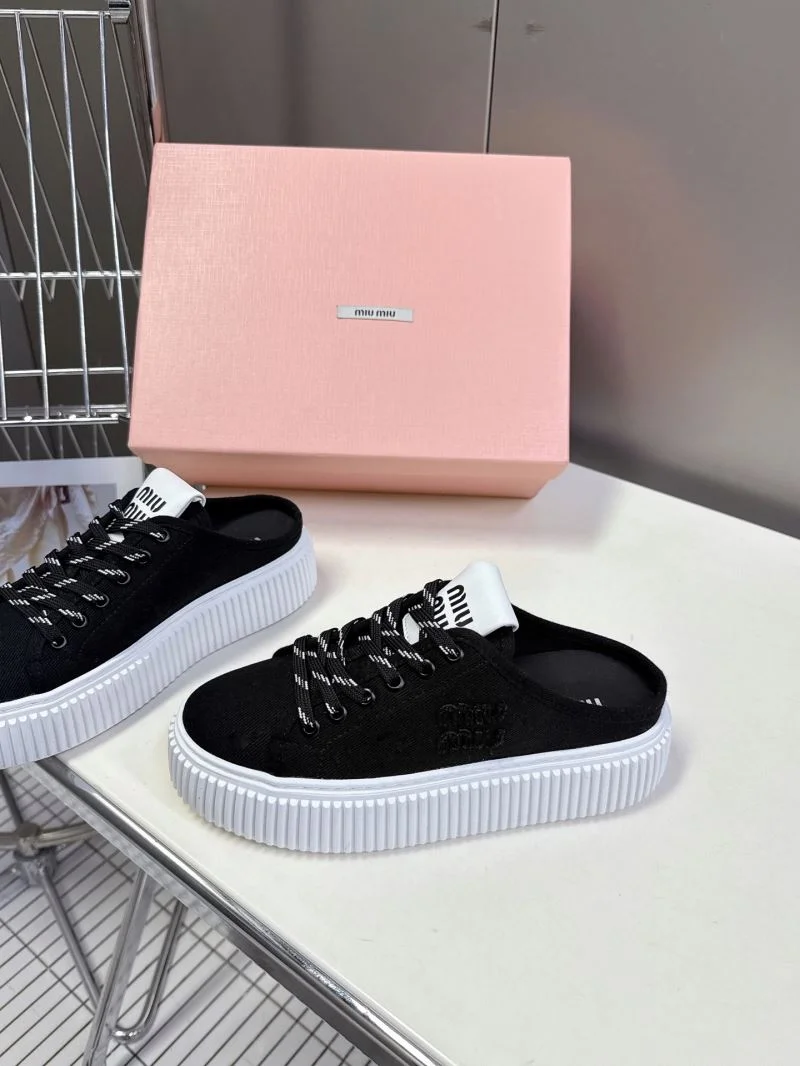 Brand-authenticated Miu Miu Shoes