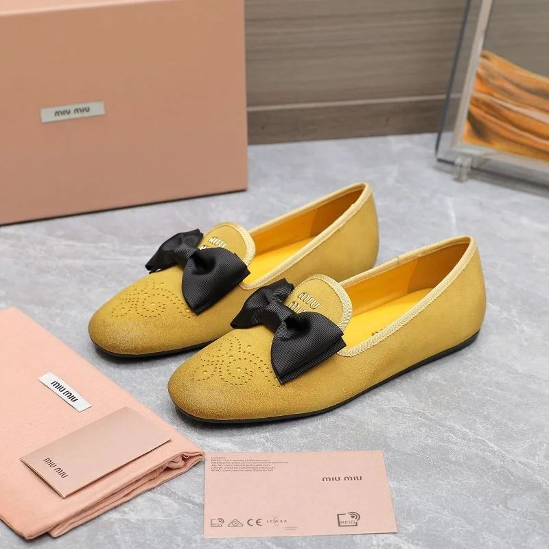 Exact replica Miu Miu Shoes