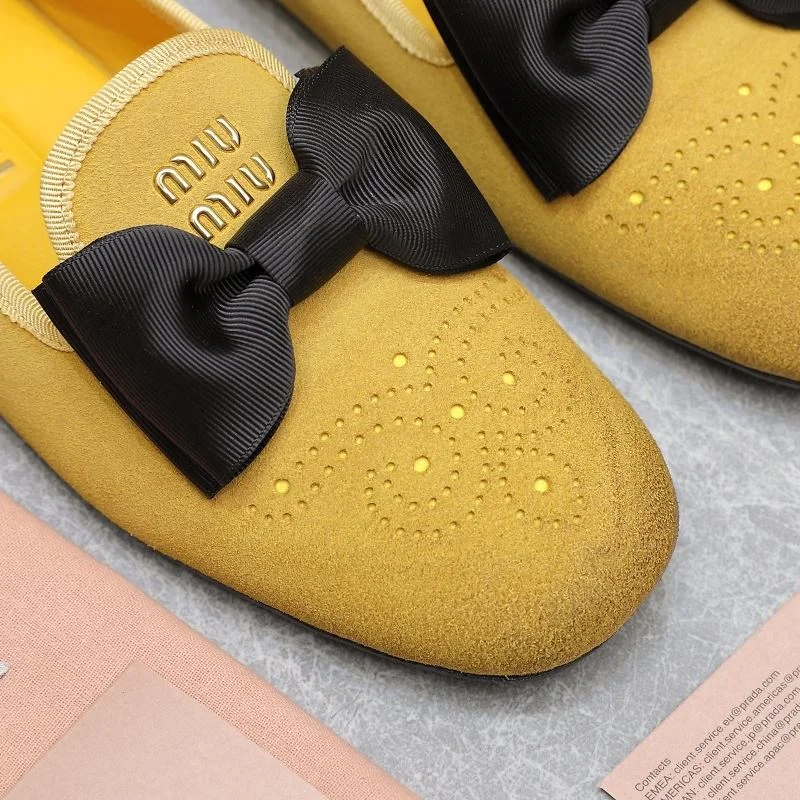 Exact replica Miu Miu Shoes