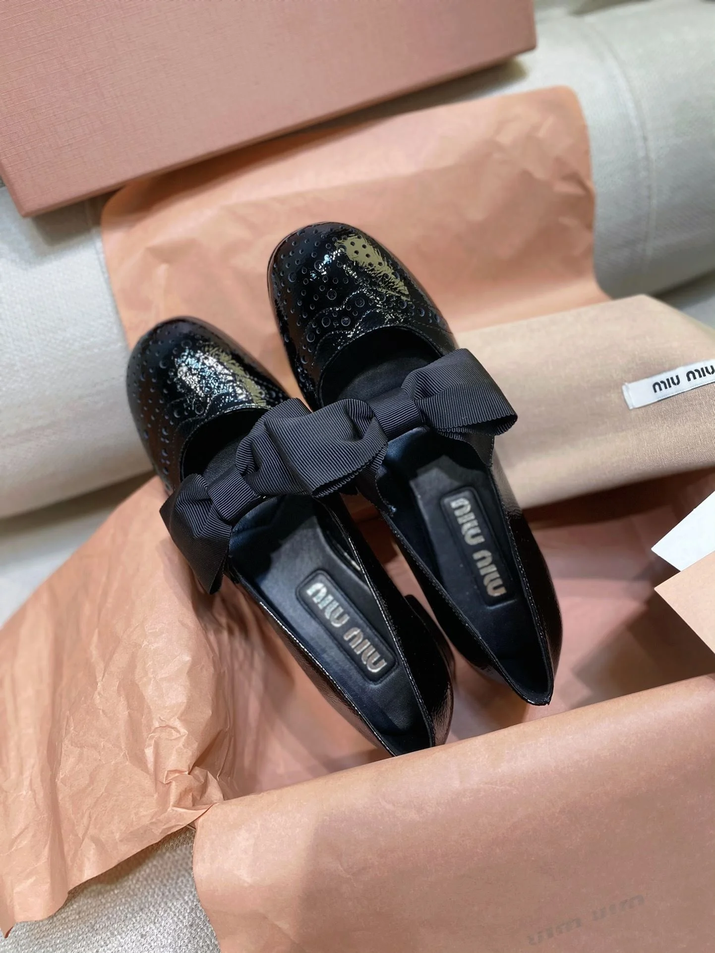 Brand-authenticated Miu Miu Shoes