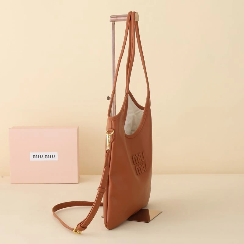 Brand-authenticated Miu Miu Shopping Bags