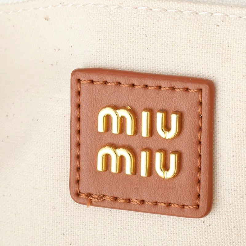 Brand-authenticated Miu Miu Shopping Bags