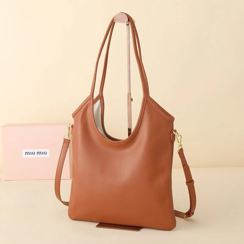 Brand-authenticated Miu Miu Shopping Bags