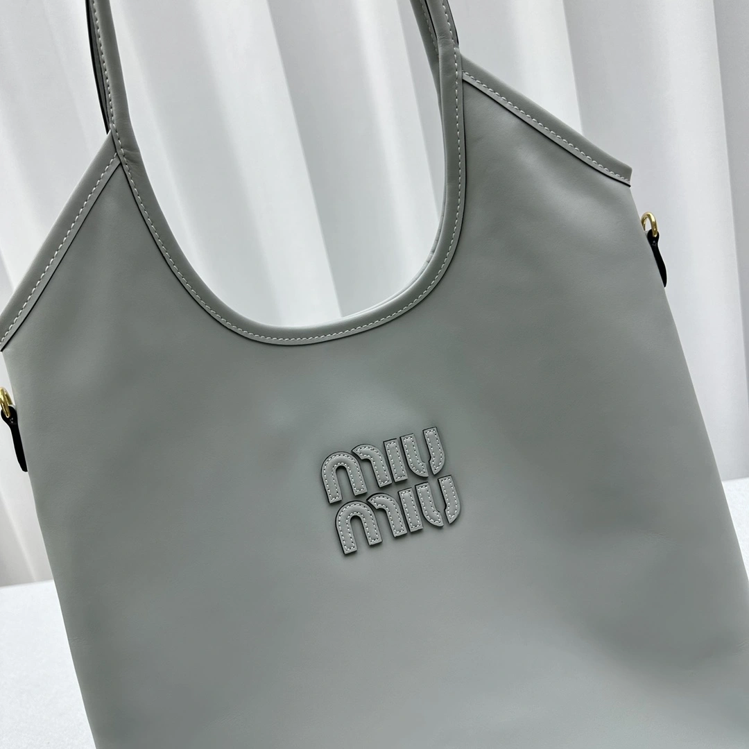 Brand-authenticated Miu Miu Shopping Bags
