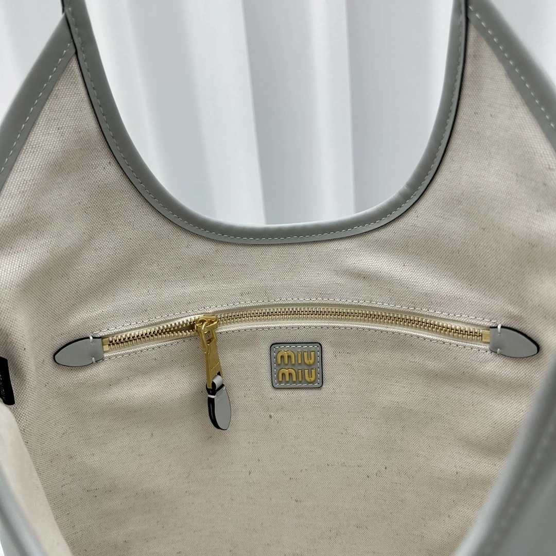 Brand-authenticated Miu Miu Shopping Bags