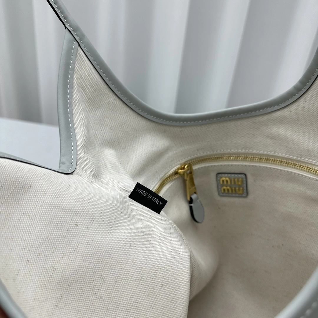 Brand-authenticated Miu Miu Shopping Bags