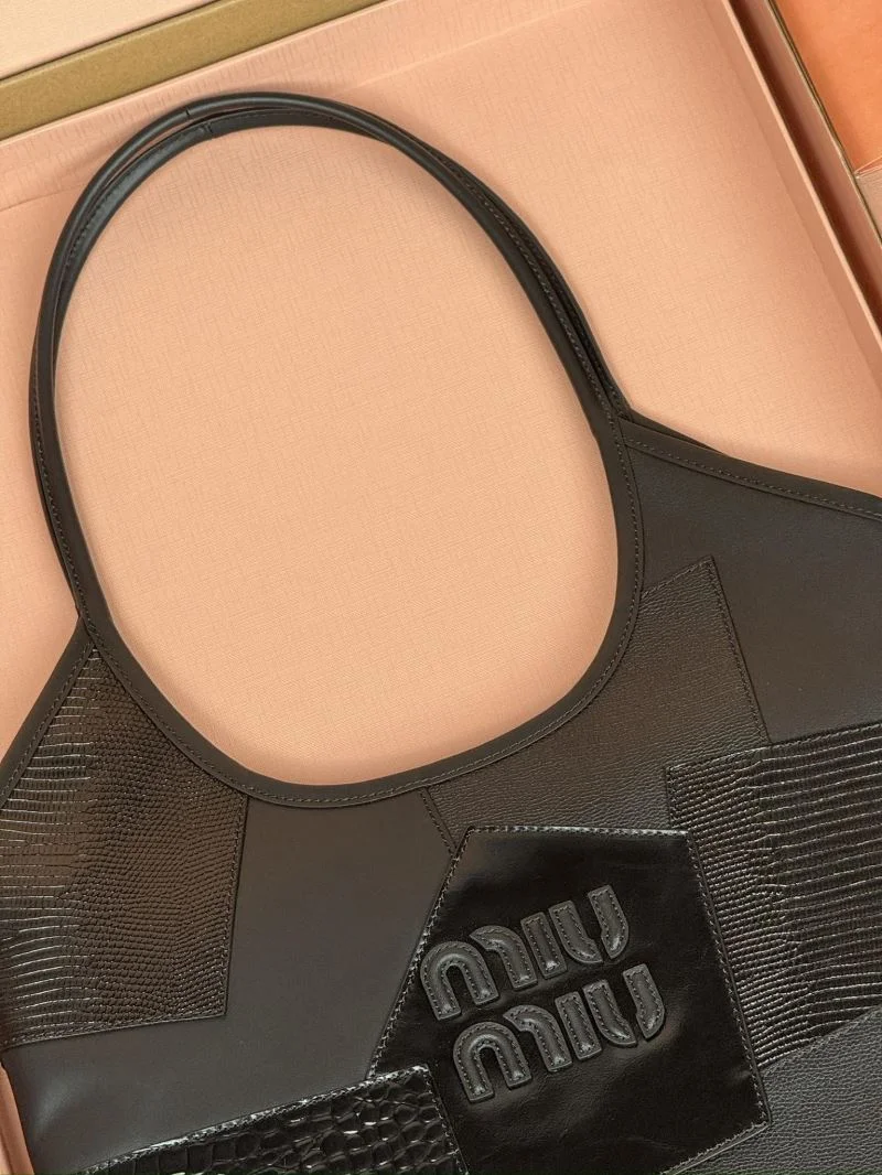 Brand-authenticated Miu Miu Shopping Bags