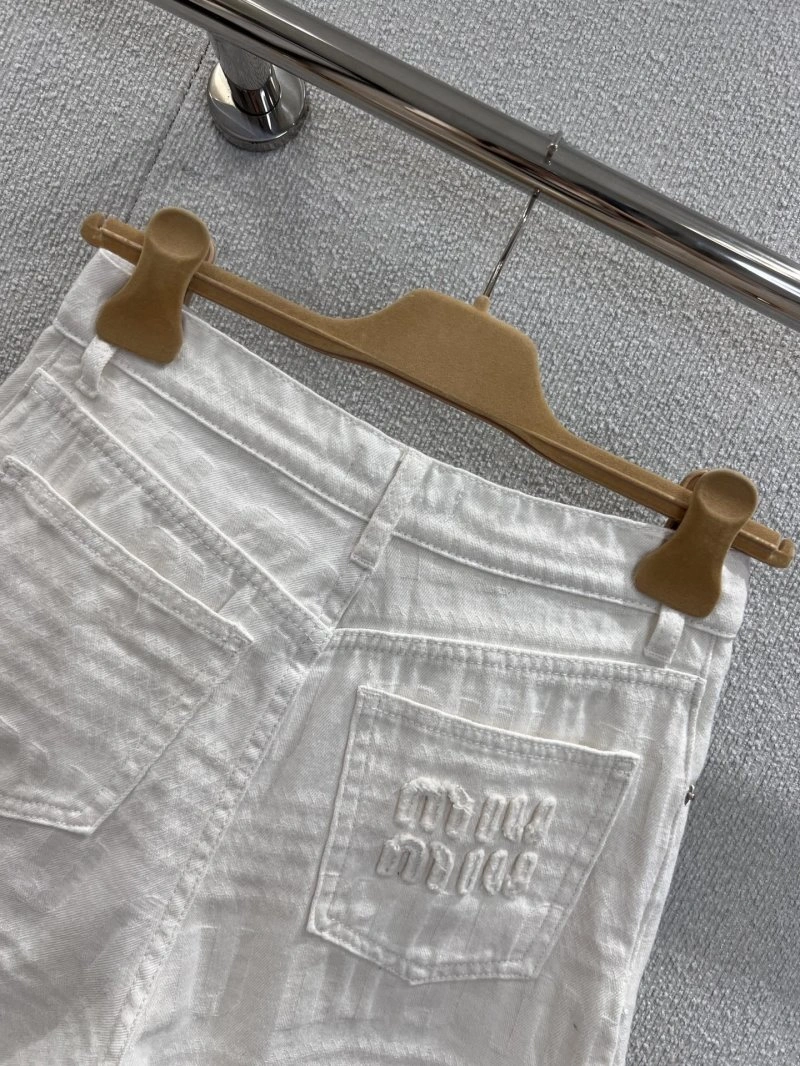 Brand-authenticated Miu Miu Short Pants