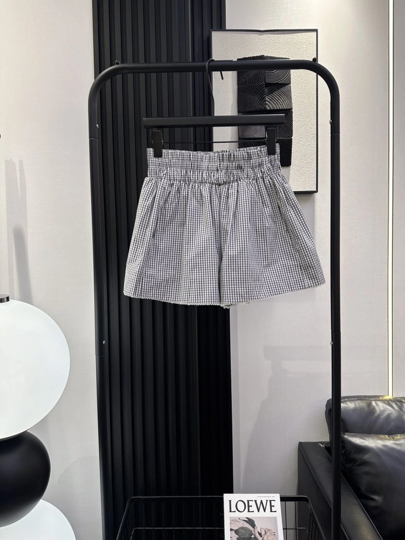 Brand-authenticated Miu Miu Short Pants