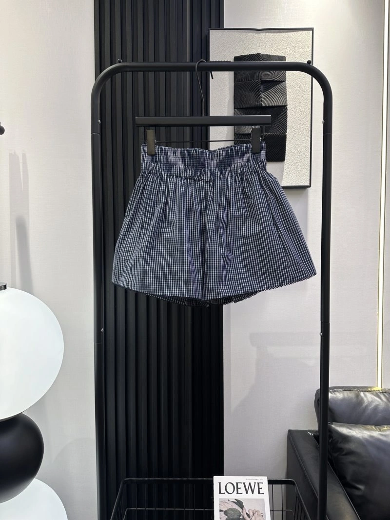 Brand-authenticated Miu Miu Short Pants