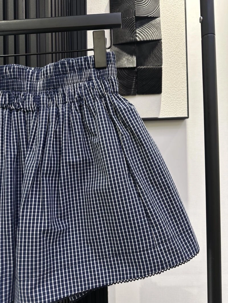 Brand-authenticated Miu Miu Short Pants