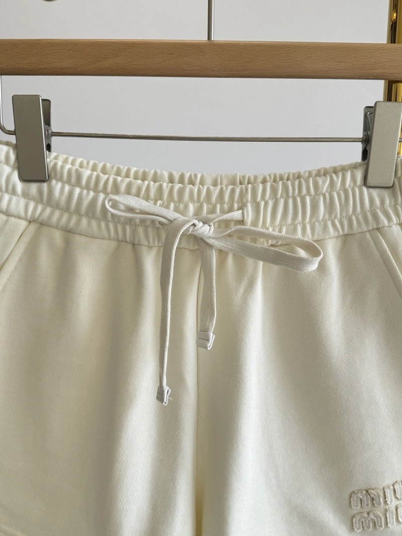 Brand-authenticated Miu Miu Short Pants
