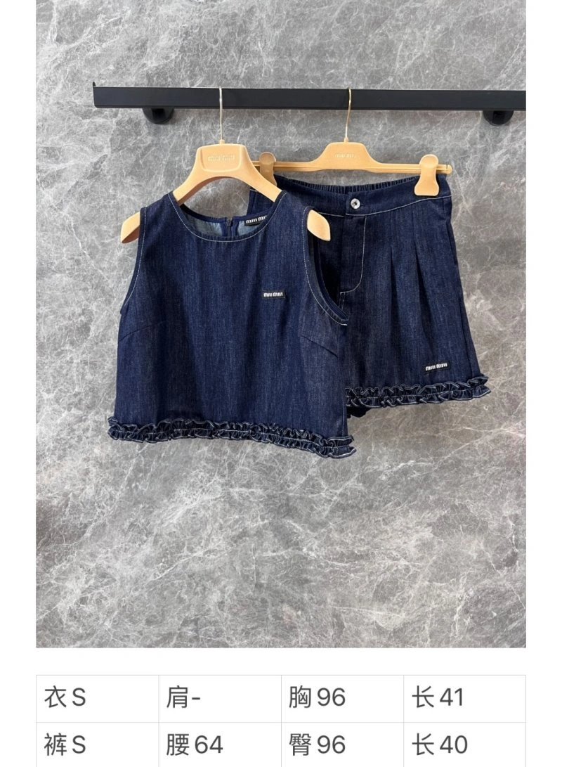 Genuine Miu Miu Short Suits