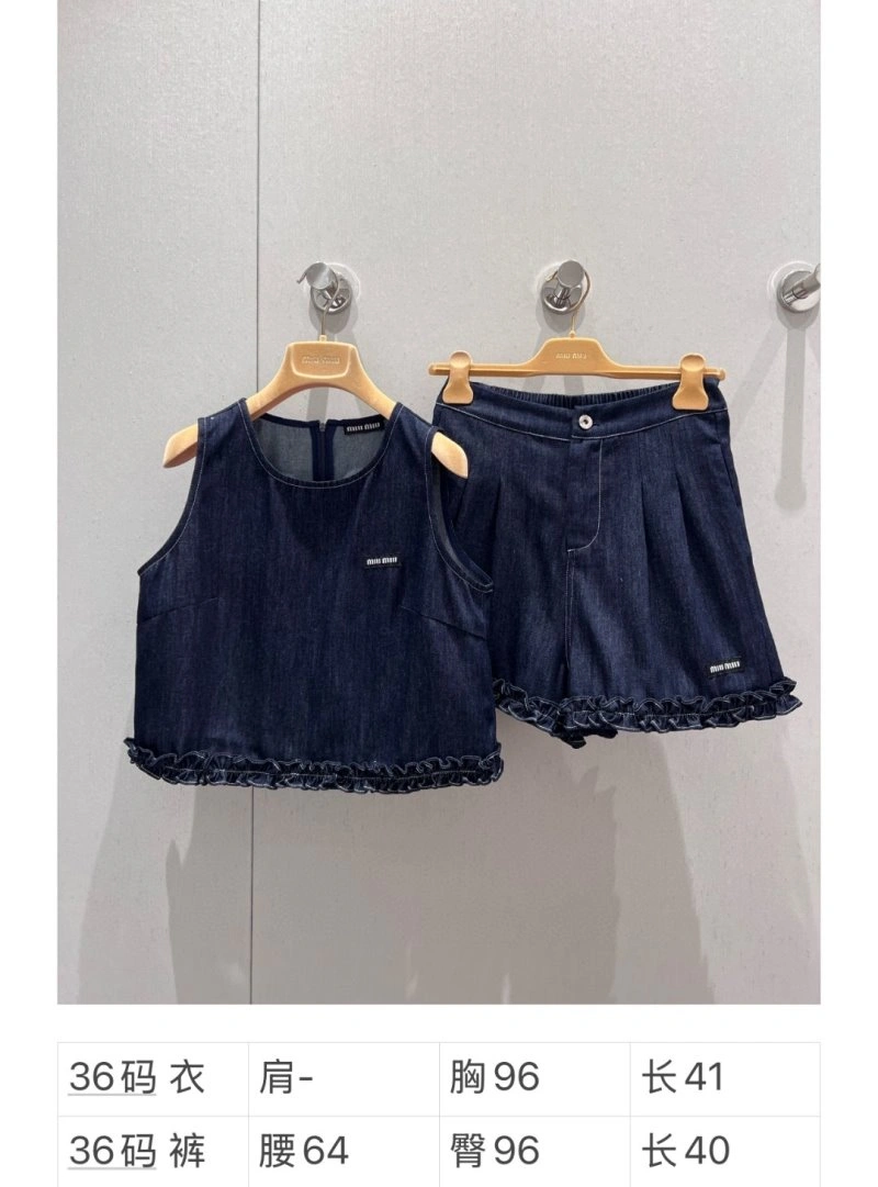 Genuine Miu Miu Short Suits